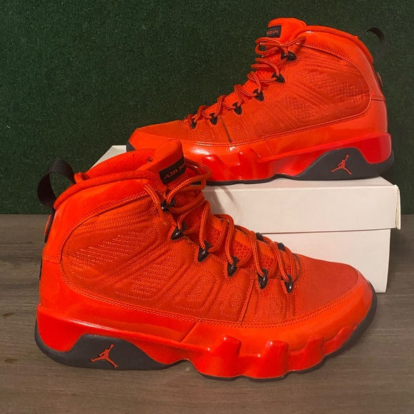 Jordan | Shoes | Jordan 9 Retro Chile Red Size 1 | Poshmark
